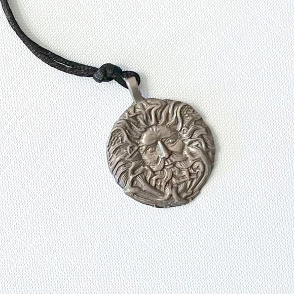 Jewelry | Green Man Green God Pendant Pewter Wicca Pagan Witchcraft ...